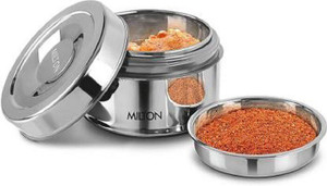 Flipkart.com | MILTON Steel Snacks Medium 1 Containers Stainless Steel ...