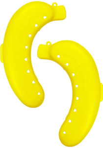 Flipkart.com | ONTOMO Heavy Plastic Banana Shape 2 Containers Lunch Box