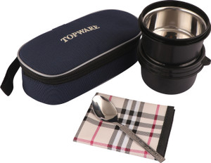 Flipkart.com | Topware Microwave Safe Tiffin box 2 Containers Lunch Box