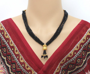 SONI DESIGNS Maharashtrian Tanmaniya Wedding marathi Mani Mala Thushi ...