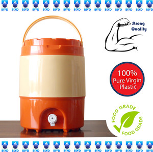 BLVD 20 L Plastic Insulated Water Jug, 20 litres, Red Water Jar, Pack-1 ...