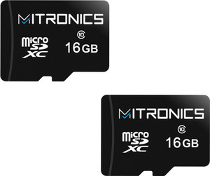 Mitronics Pro 16 GB MicroSD Card Class 10 80 MB/s Memory Card ...