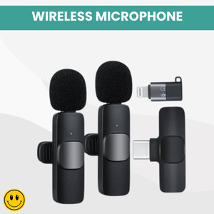 Clairbell K9 Wireless Microphone Receiver With Recording Clip Mic for ...