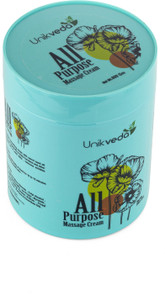 UNIKVEDA All Purpose Massage Cream with Vitamin-E and Turmeric Extract ...