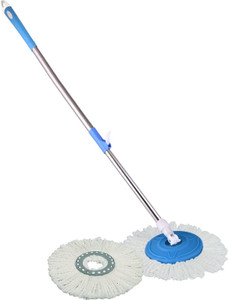 JOYNAA Spin Mop Stick for Floor Cleaning Without Bucket with 2 ...