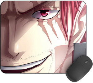 Kirmada Gaming Mouse Pad - Shanks Half Face (One Piece) Smooth Surface ...