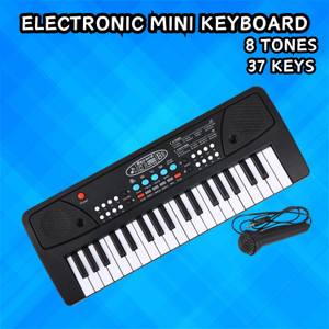 CLAIRBELL (Piano Keyboard) Toy with 37 Key, Recording and Mic, Adapter ...