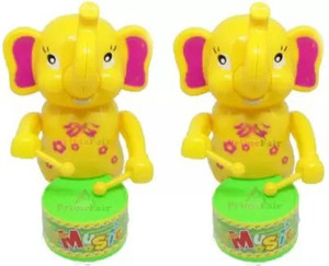 PRVPASHION Key-Operated Cute Drummer Toy for Toddler Kids toys Rattle ...