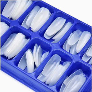 ZIONMO But First Nails ARTIFICIAL WHITE NAILS SET OF 100 Price in India ...