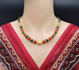 SONI JEWELLERY Maharashtrian Tanmaniya Wedding marathi Mani Mala Thushi ...