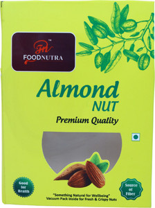 FOODNUTRA 100% Natural 100% Premium Californian Badam Nuts Almonds ...