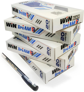 Win Triam TR 80Pens (40 Blue & 40 Black ) | 0.7 mm Tip | One Times Use ...