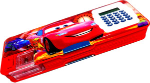 Flipkart.com | Dream Bag McQueen Car Calculator Pencil Box Double Side ...