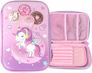 Flipkart.com | Dowy Collections Unicorn Large Capacity Hardtop Pouch ...