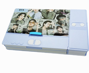 Flipkart.com | Aapeshwar BTS Jumbo Pencilcase A Blue BTS Jumbo ...