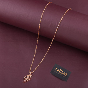 NINISO Alphabet Letter N Rhodium Cubic Zirconia Alloy Price in India ...