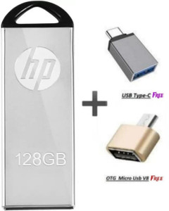 HP MT Flash Drive 128 GB Pen Drive Compatible with Audio Player ...