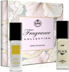 Buy CFS Fragrance Collection Perfume Gift Set Begin Gold, Black Perfume ...