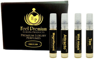 Buy Europa Products Pocket Spray Gift Set of 4 for Men Eau de Parfum ...