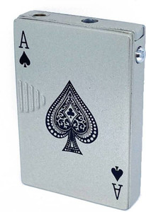 Shreevi Groups Refillable WindProof Jet Flame Lighter - Ace of Spade ...
