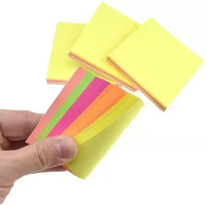 Flipkart.com | JKK Fluorescent paper Self-Adhesive Sticky Notes 400 ...