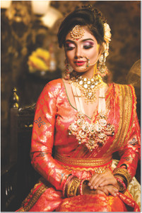 beautiful bridal poster for parlour | poster for wall Fine Art Print ...