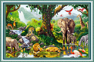 Wild Animals Poster - Forest Animals Poster - Jungle Animals Poster ...