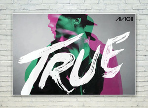 Posterskart DJ Avicii True Album Art Music Poster Paper Print Price in ...