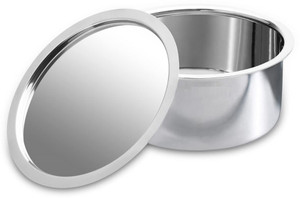 CHEFWORLD Stainless Steel Patila with Lid Patila/Bhagona/Pateli/Tope ...