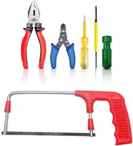 Tooltastic 8"inch Plier with Wire Cutter Hexa Blade Line Tester 2in1 ...