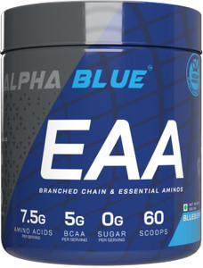 ALPHABLUE EAA Supplement With 7500mg Amino Acids, 5000mg BCAA, ZERO ...