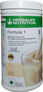 HERBALIFE NUTRITION FORMULA-1 VANILLA SHAKE PP400G Price in India - Buy ...