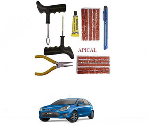 APICAL Car Tubeless Tyre Puncture Repair Kit For Ford Figo Tubeless ...