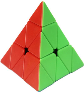 CHANAK Speed Pyramid Cube - Stickerless Triangle Pyraminx Cube, BIS ...