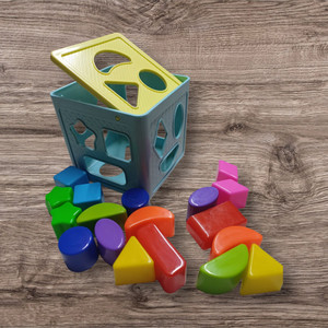 Dorytoys Educational Shape Block Cube for Kids - Educational Shape ...