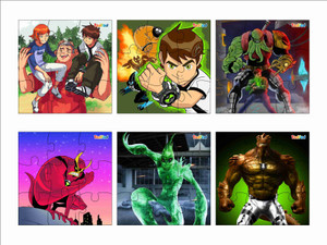 Todfod Wooden Jigsaw Puzzles Ben 10 Anime Cartoon Characters For Kids ...