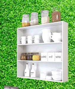 Woodenstores Wooden Kitchen Shelf Racks Wall Shelf Rack For Kitchen ...