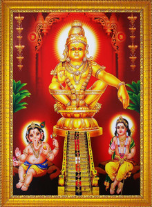 CDM Lord Ayyappa swamy photo frame Religious Frame Price in India - Buy ...