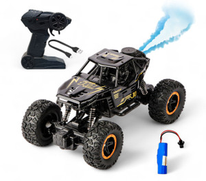 fizz Remote Control Metal Car for Kids with Mist Smoke Monster Truck ...