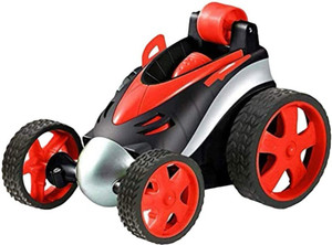 Xcillince Toys 360° Rotating & Rolling Small Stunt Car Toy with USB ...