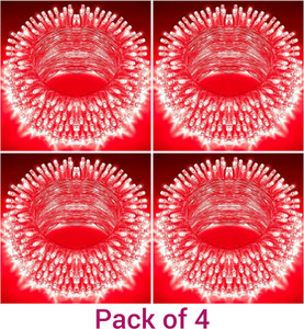 Illuminator 40 LEDs 12 m Red Steady Bulb Rice Lights Price in India ...