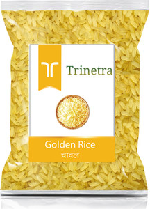 Trinetra Golden Rice (Sella Basmati Rice)- 500gm Pack Yellow Basmati ...