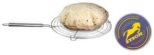 zyson ZYN Roti Roaster/Tandoor Roaster with Silver Handle 1 kg Roaster ...
