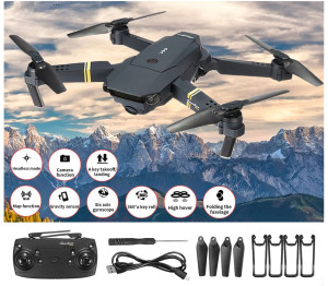 Fitpro 998 PRO Foldable Toy Drone with HQ 4K WiFi Camera Remote Control ...