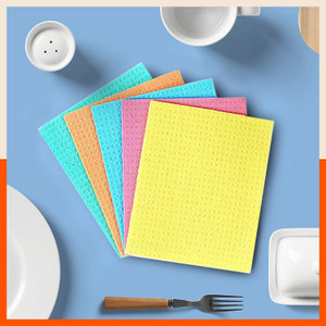 whinsy Kitchenware Wet Kitchen Cleaning Wipes Cellulose Sponge Wipes ...