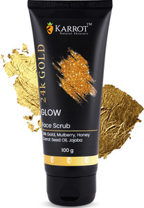 Karrot Natural 24K Gold Face Scrub, Boost Glow & Radiance, Deeply ...