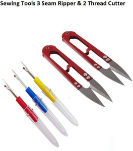 AWESOME STORE Sewing Tools 3 Seam Ripper & 2 Thread Cutter Sewing Kit ...