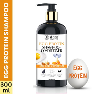 blestaaa essentialss Egg Shampoo & Conditioner with Natural Egg Protein ...
