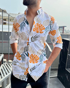 VS Collection Men Printed Casual Multicolor Shirt - Buy VS Collection ...