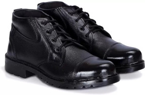 KnockBox Genuine Leather Ncc/Police/Army/Foji Print Long Military Boots ...